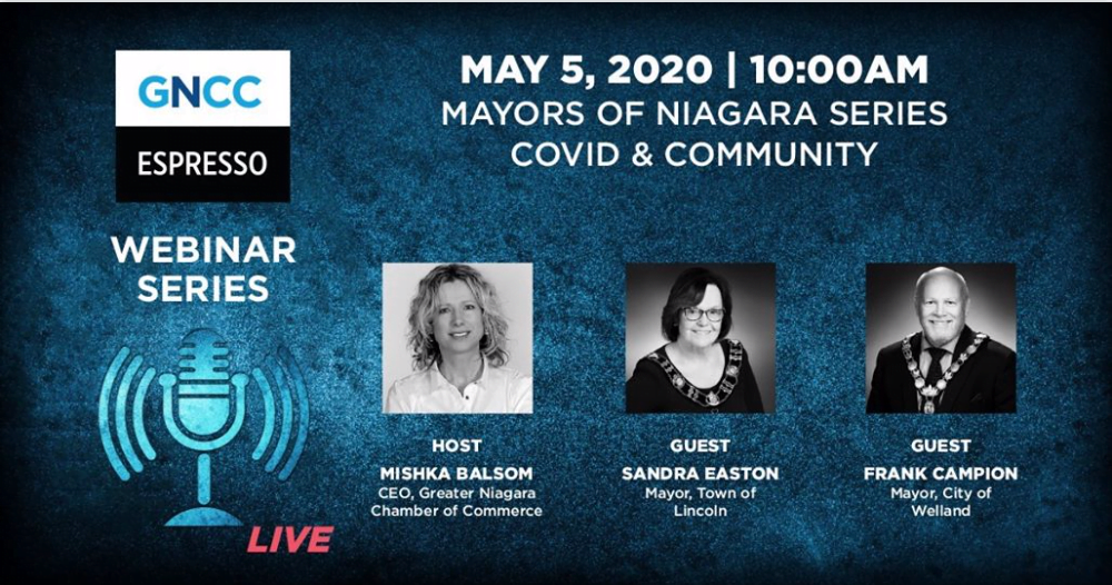 Espresso Live Episode 9: Mayors of Niagara Series with Mayor Sandra ...